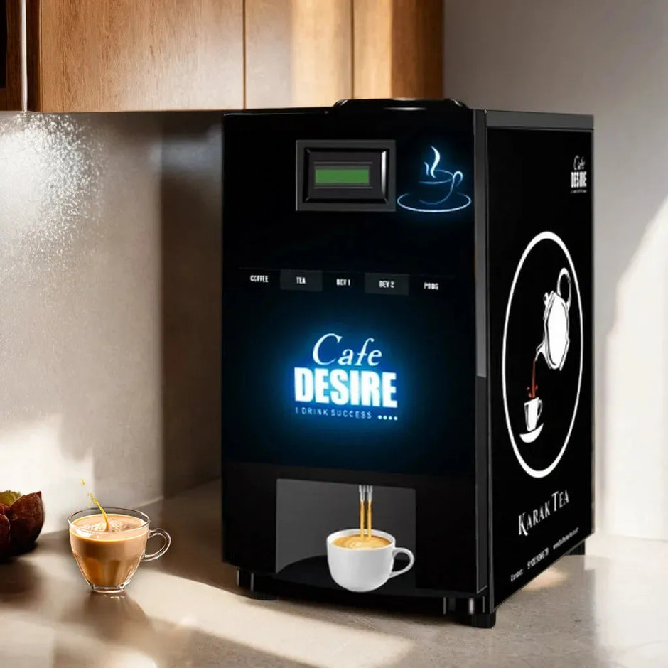 Premix Based Coffee Machine – cafedesireonline.com