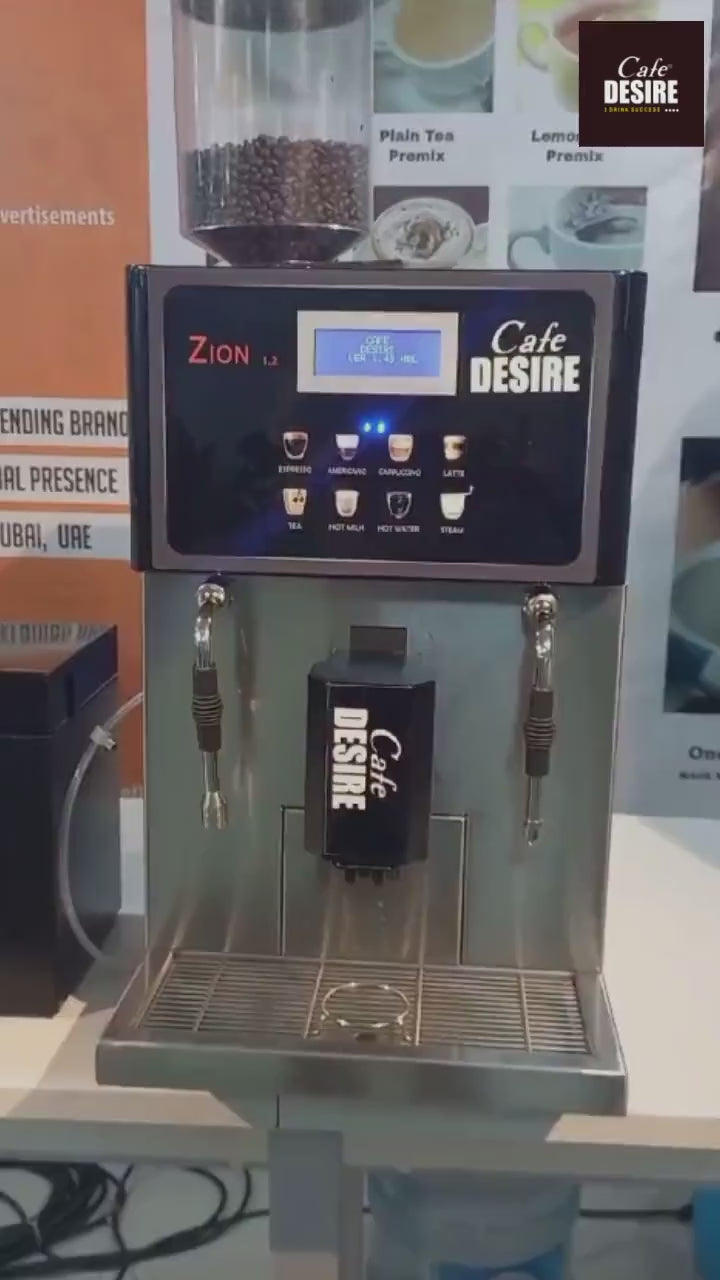 Bean to Cup Vending Machine – cafedesireonline.com